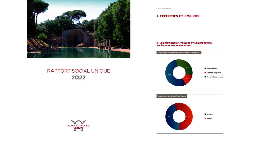 Rapport social unique 2022